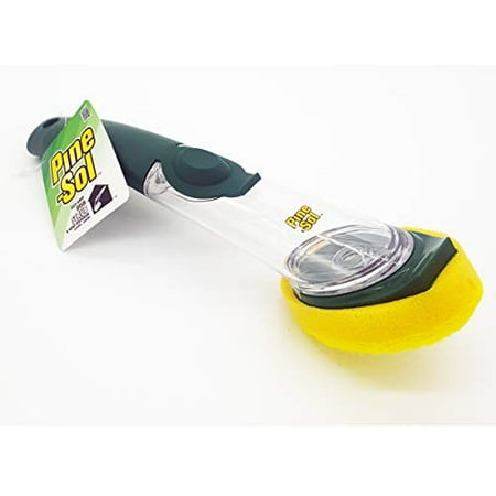 Pine-Sol Premium Soap Dispensing Brush | Kitchen Wand for Cleaning ...