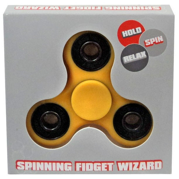 Spinning Fidget Wizard Yellow Spinner - Walmart.com - Walmart.com