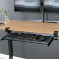 VIVO Clamp-on Computer Keyboard and Mouse Under Desk Slider Tray with ...
