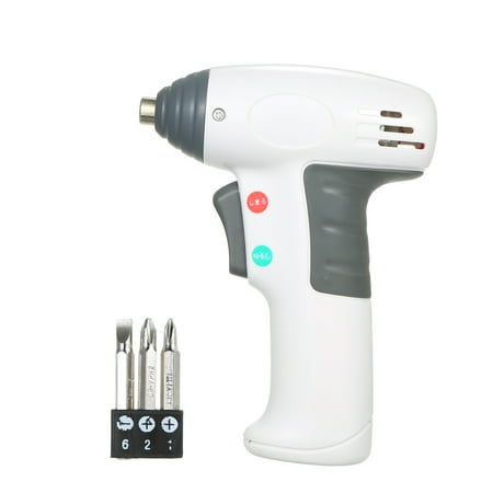 Battery Operated Cordless Screwdriver Drill Mini Rotary Wireless ...