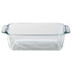 Pyrex Baking Dish, Easy Grab 1.5-Quart Glass Loaf Pan for Cooking Bread ...