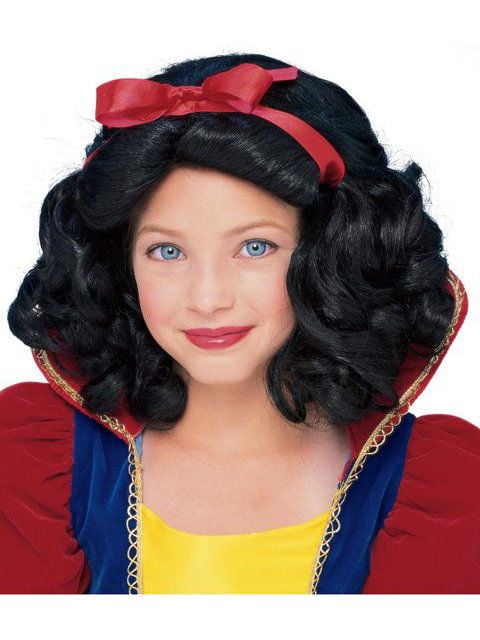 Disney Princess Snow White Wig Child - Walmart.com - Walmart.com