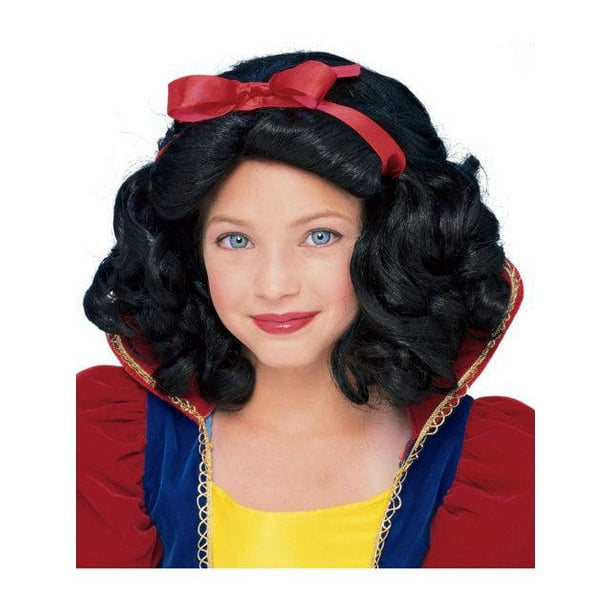 Disney Princess Snow White Wig Child - Walmart.com - Walmart.com