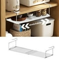 Extendable Under Cabinet Adjustable Storage Shelf, Extra Expanding ...