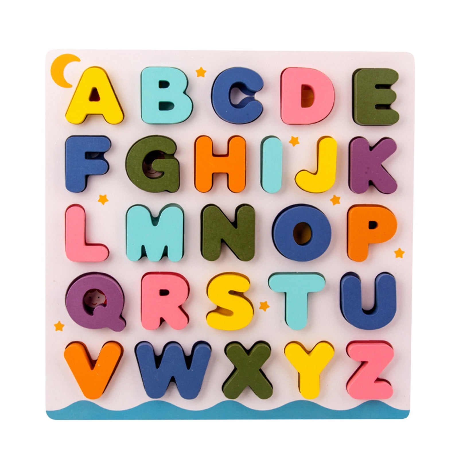 Click here for Qocolhg Alphabet Puzzle Wooden Puzzles For Toddler... prices