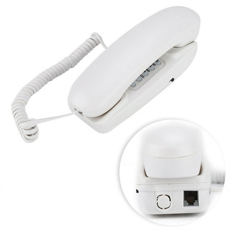 Wall Mount Landline Telephone,Extension No Caller ID Home Phone For ...
