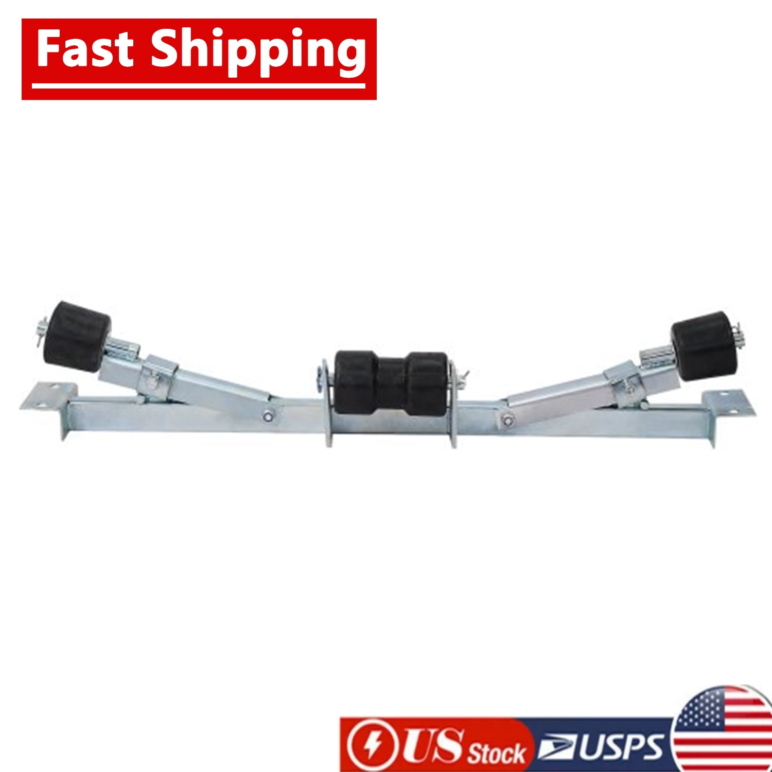 CLEARANCE! Boat Trailer Bottom Support Bracket with Keel Rollers ...