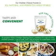 Z Natural Foods White Cheddar Cheese Powder, 1 lb, Non-GMO, Gluten-Free ...