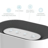 Pure Enrichment® PureZone™ Air Purifier, 3 Stage Filtration, UV-C Light ...