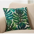 Fennco Styles Home Indoor Outdoor DÃ©cor Tropical Print Throw Pillow ...