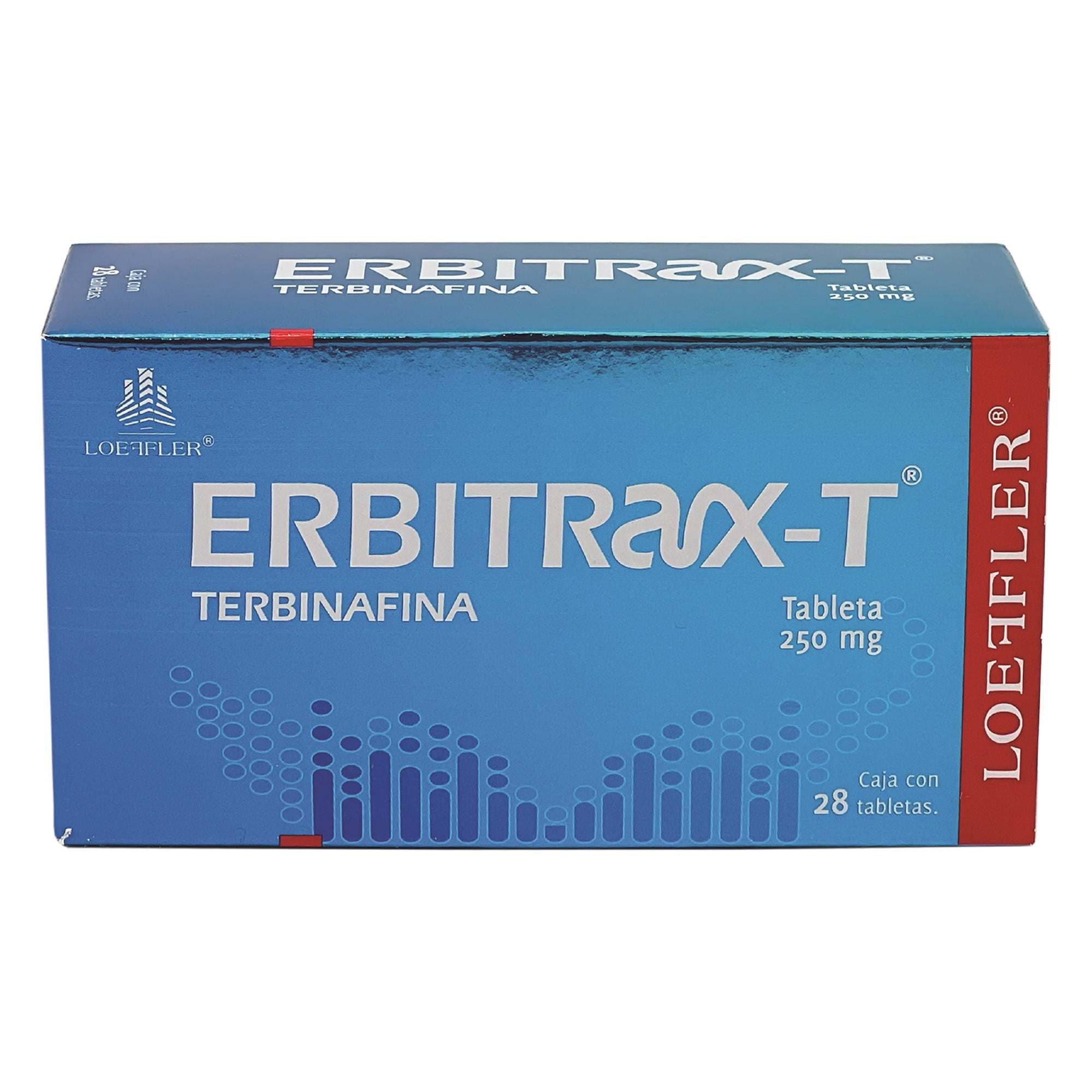 Erbitrax-T 250 Mg 28 Tab Lgen | Walmart en línea