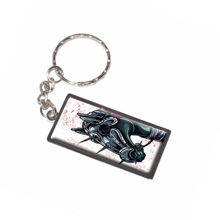 War Horse Fantasy Medieval Knight Warrior Armor Keychain Key Chain Ring ...