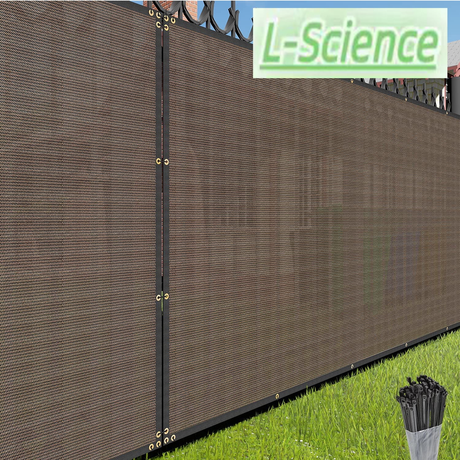 Fence Privacy Screen, Commercial Outdoor Backyard Shade Windscreen Mesh ...