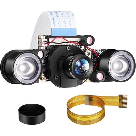 Compatible with Raspberry Pi Camera Day and Night Vision, IR Cut Video ...