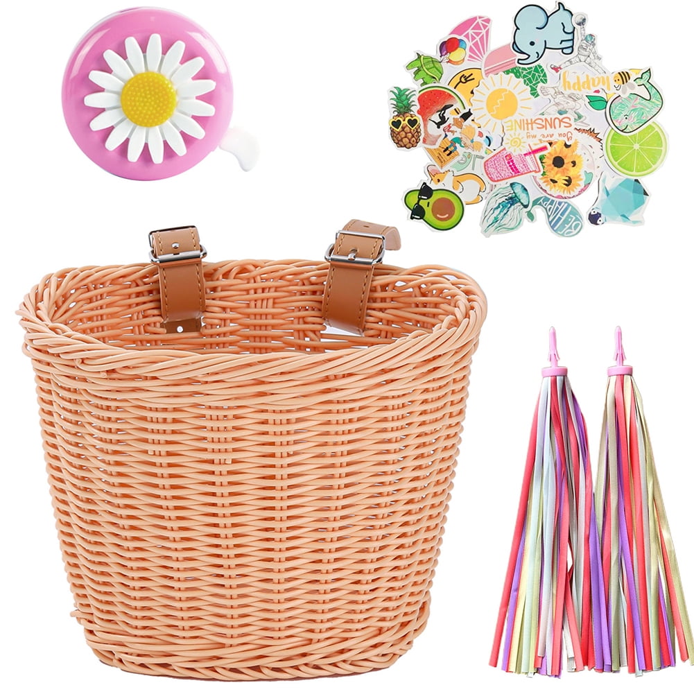 Click here for Dutchman 4pc/Set Bicycle Basket Rattan Wicker Make... prices