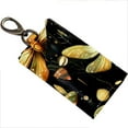 Fireflies Key Wallet Organizer Card ID Holder Case with 6 Hooks and ...