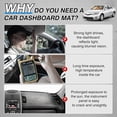 Dashboard Cover Mat Non-Slip Pad Carpet Sunshield Protector For LAND ...