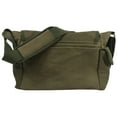 K-Cliffs Unisex Canvas Laptop Messenger Bag Vintage Military Style ...