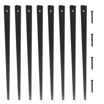KFFKFF Stair Railing Spindles Set of 51, 32-Inch Tall Aluminum ...