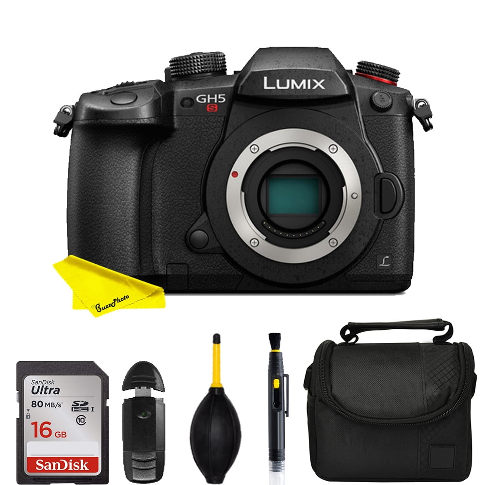 Panasonic Lumix DC-GH5S Mirrorless Micro Four Thirds Digital Camera +10 ...