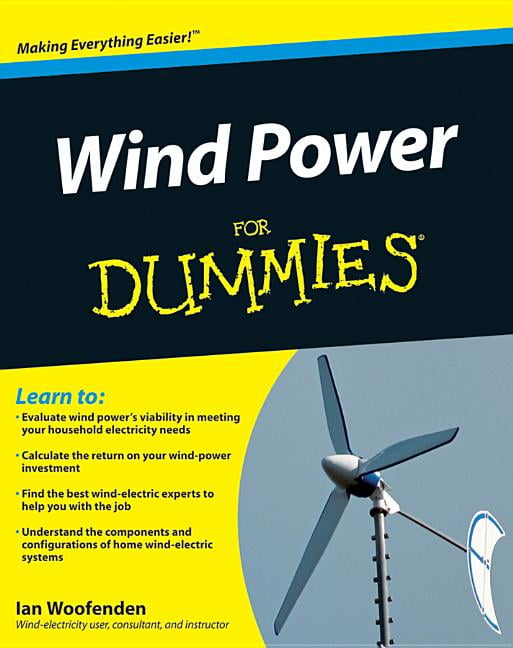 For Dummies: Wind Power for Dummies (Paperback) - Walmart.com - Walmart.com