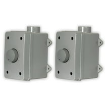 Theater Solutions OVCDW Outdoor Volume Controls White Weatherproof 2 ...