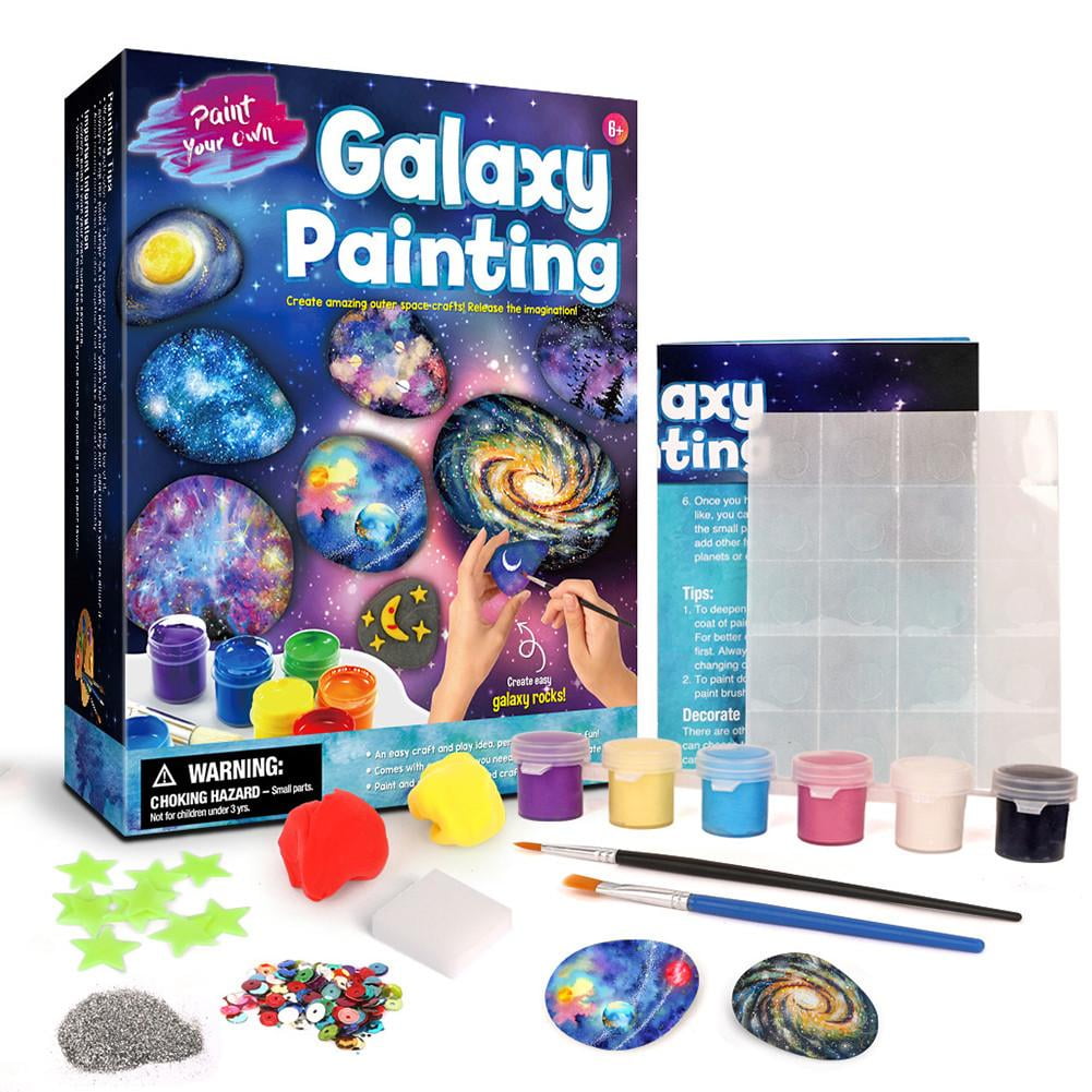 Rock Painting Kit Arts Crafts DIY Fun Educational Doodle Colorful Rock Painting Kit Arts Crafts DIY Fun Educational Doodle Colorful