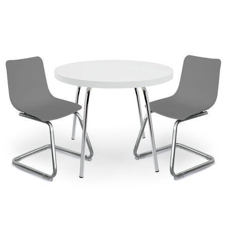 P'kolino Round Kids Table and Chairs Set, Multiple Colors - Walmart.com ...