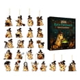 Halloween Collectible Advent Calendar 2026, 24 Unique Patchwork Ghost ...