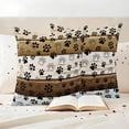 Brown Beige Blue Farmhouse Outdoor Waterproof Throw Pillow Covers 16x16 ...