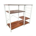 ALEKO KIR01 Multi-Purpose Storage Utility Baker's Rack Table - 4 Tier ...