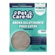 Arena para Gato Pet Care 4f Premium Aglutinante y Multiusos 7 kg ...