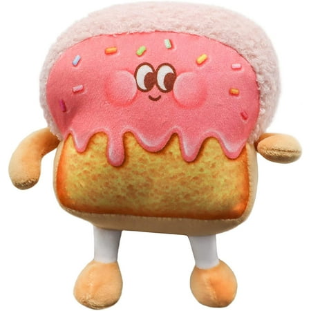 6.7 Inch Toast Bread Stuffed Animal Pillow Plush Funny Toast Slice ...