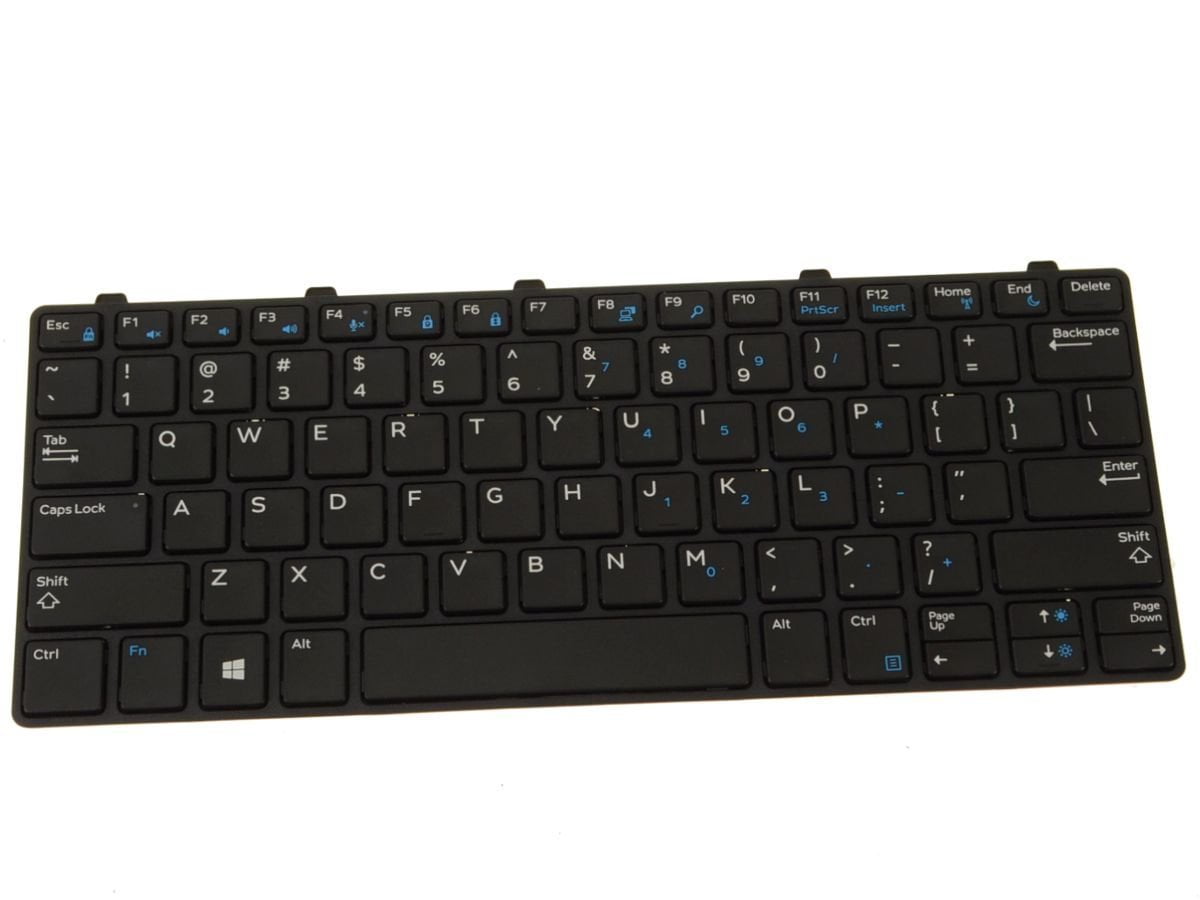 New Genuine Dell Latitude 3180 Keyboard 343NN 0343NN - Walmart.com