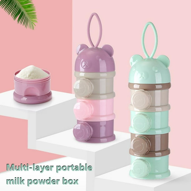 Baby Dispenser Portable Milk Powder Dispenser Container Box Baby ...