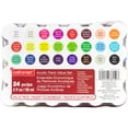 Craft Smart 24 Assorted Acrylic Paint Set - Non-Toxic, Fast-Drying for ...
