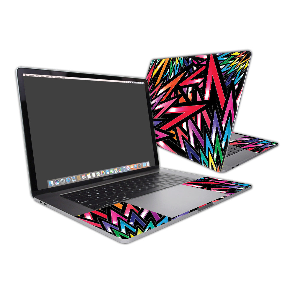 Skin Decal Wrap Compatible With Apple MacBook Pro 15" (2016) Touch Bar ...