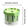 7.4 Inch Ice Cube Tray with Lid One Touch Press Easy Release, Large ...