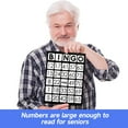 GSE Games & Sports Expert 100-Pack Jumbo Bingo Cards 11"x8.5" - Walmart.com