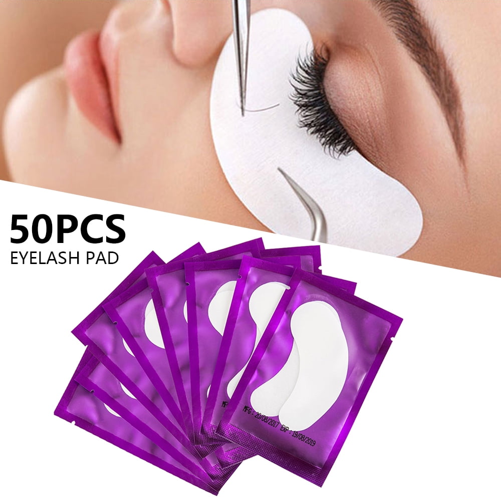Buy HOTBEST 100 Pairs Eyelash Extension Under Gel Patches Professional ...