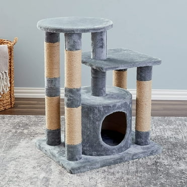 Two by Two Boxwood 31.5-inch Cat Tree, Tower, Condo, Scratching Post ...