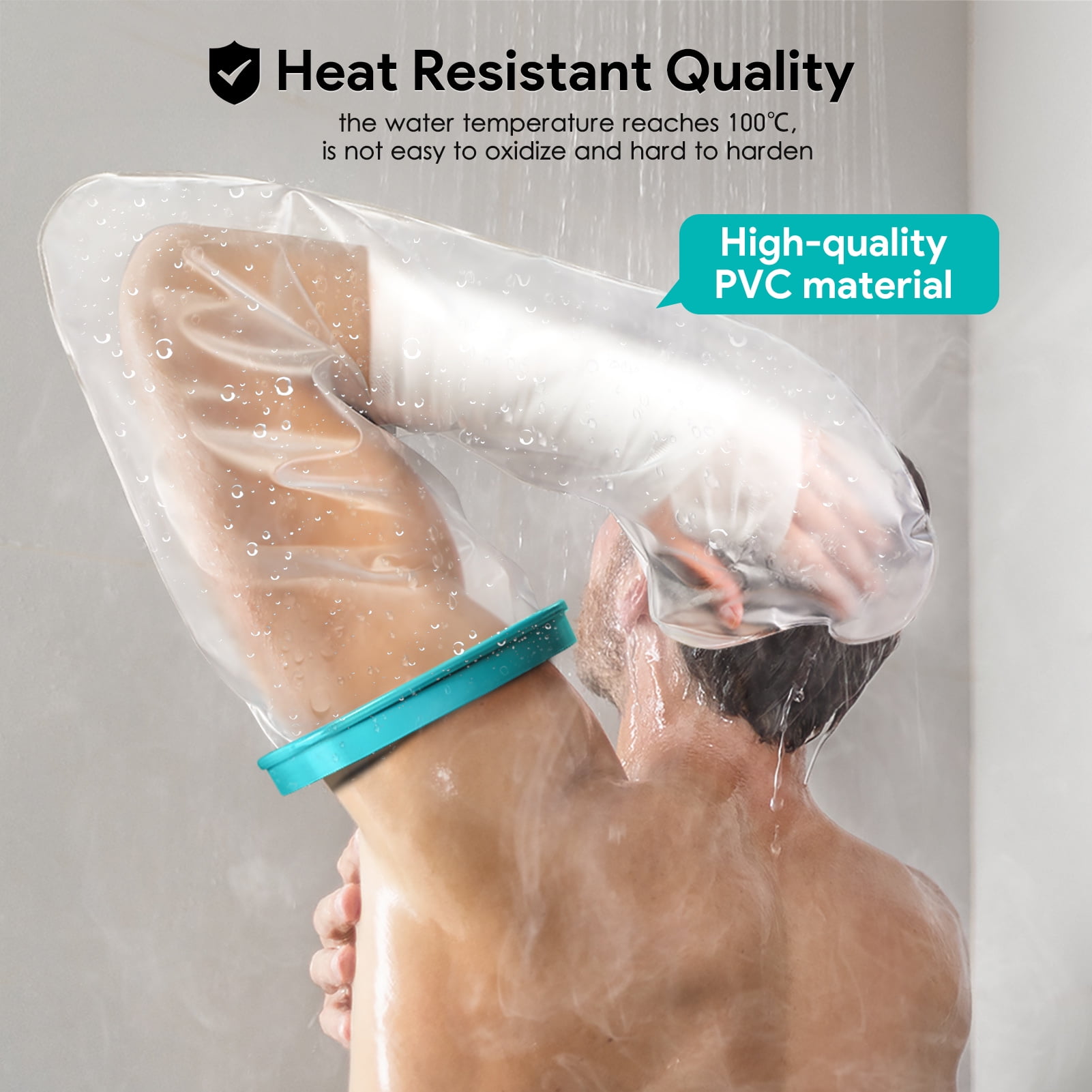 EOTVIA Cast Cover Arm Watertight Seal Long Full Arm Cast Protector ...