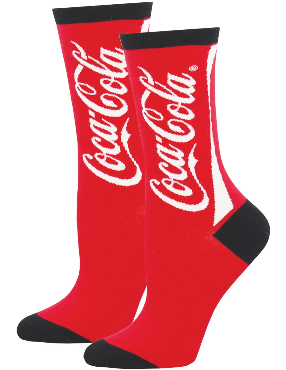 socksmith - socksmith mens' novelty crew socks"coca cola" - red ...