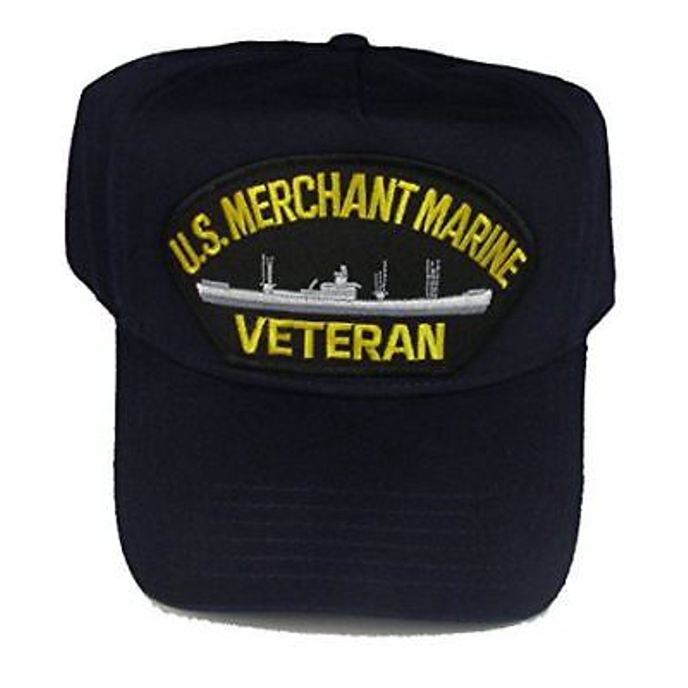 US MERCHANT MARINE VETERAN HAT CAP NAVY AUXILIARY GOVERNMENT CIVILIAN ...