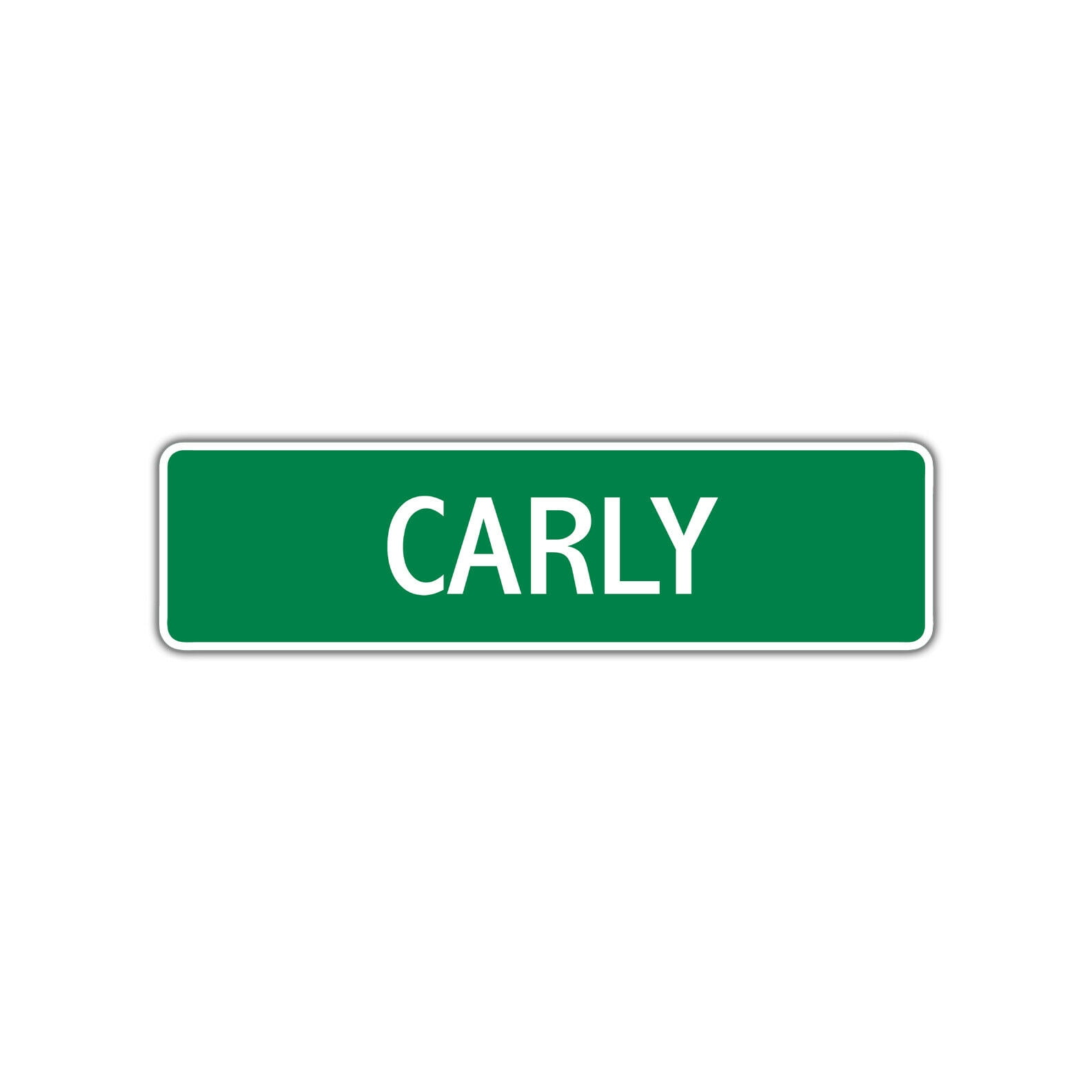 Carly Girls Children Name Decoration Label Indoor Outdoor Unique Wall ...