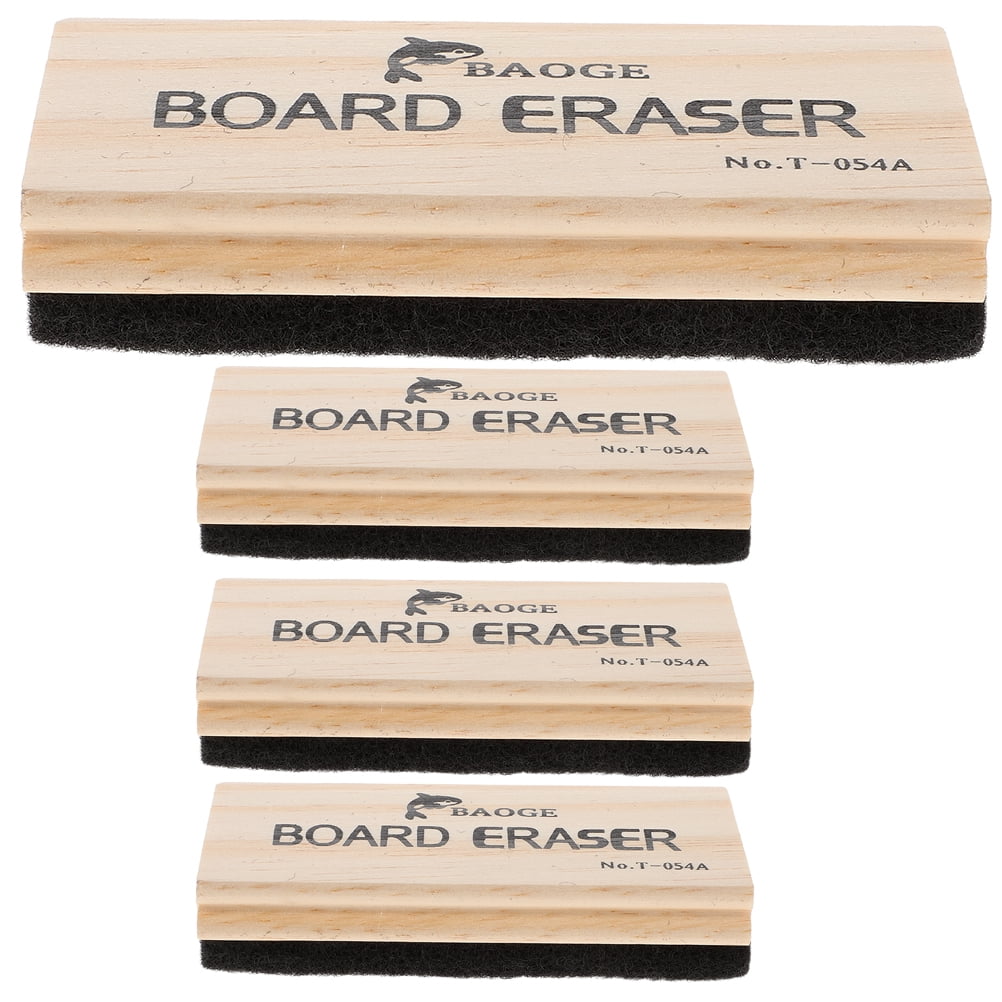 Click here for Oakleem 4pcs Blackboard Erasers Wooden White Board... prices