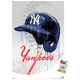MLB New York Yankees - Drip Helmet 20 Wall Poster with Push Pins, 22. ...