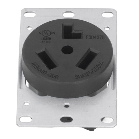 Receptacle Outlet, Durable Power Socket 30A 125V 250V For Dryer ...