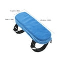 RENACLIPY 2Pcs Office Chair Armrest Cushion Covers Blue Soft PP Cotton ...