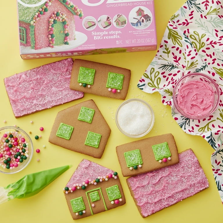 Whimsical Gingerbread Houses